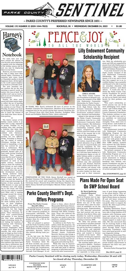 Parke County Sentinel